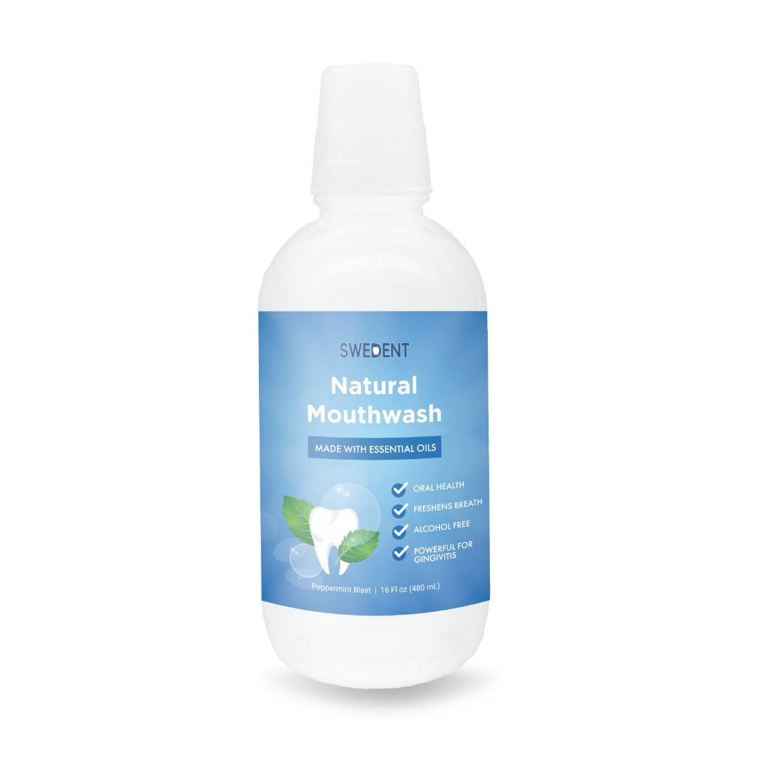 8. Swedent Premium Natural Essential Oils Mouthwash 16 Oz (13 units ...